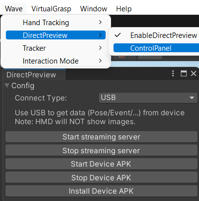 Getting Started in Unity - Vive Setup | VirtualGrasp Documentation
